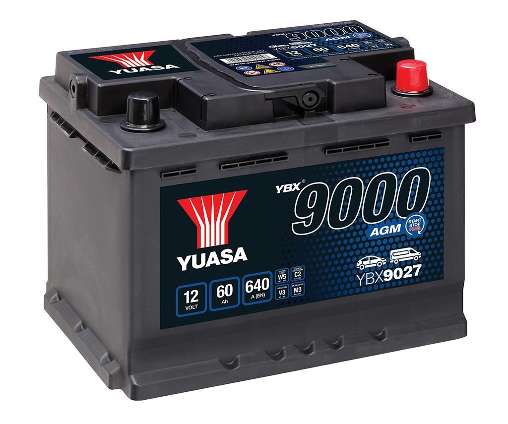 YUASA YBX9027 - UK 027 AGM - YUASA YBX9027 - Supac Battery Specialists
