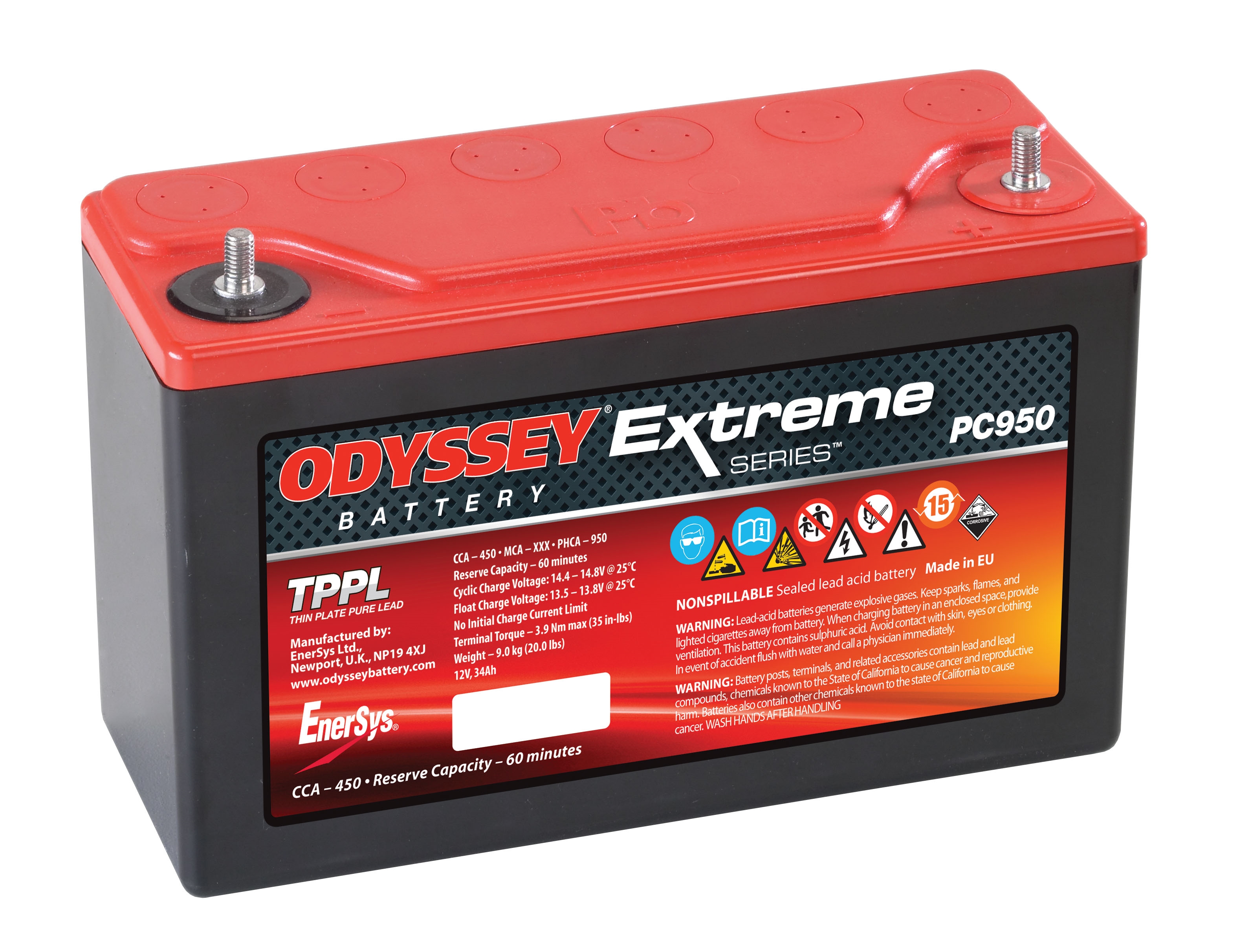 ODYSSEY PC950 - Supac Battery Specialists